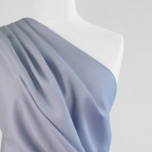 Helsinki - Blue Mist Lyocell Fabric Woven Twill Fabric - Patterns and ...