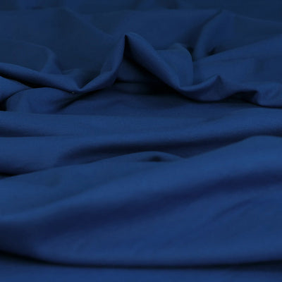 Milan - Royal Blue, Viscose Rich Ponte de Roma Fabric Sample - Patterns ...