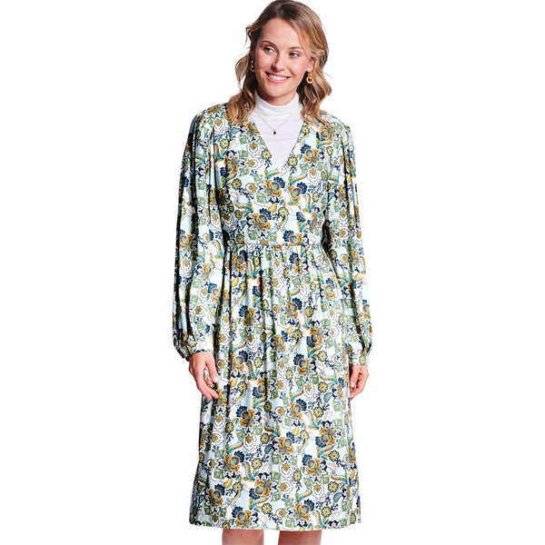 Burda Style Pattern 5784 Misses' Dress B5784 - Patterns and Plains
