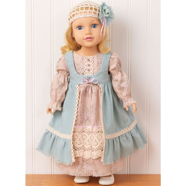 McCall's Pattern M8543 18" Doll Clothes by Carla Reiss 8543 - Patterns ...