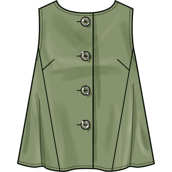 New Look Sewing Pattern N6781 Misses' Top and Pants 6781 - Patterns and ...