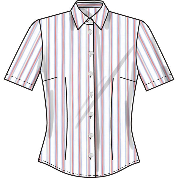 New Look Sewing Pattern N6790 Misses' Blouse with Two Sleeve Lengths ...