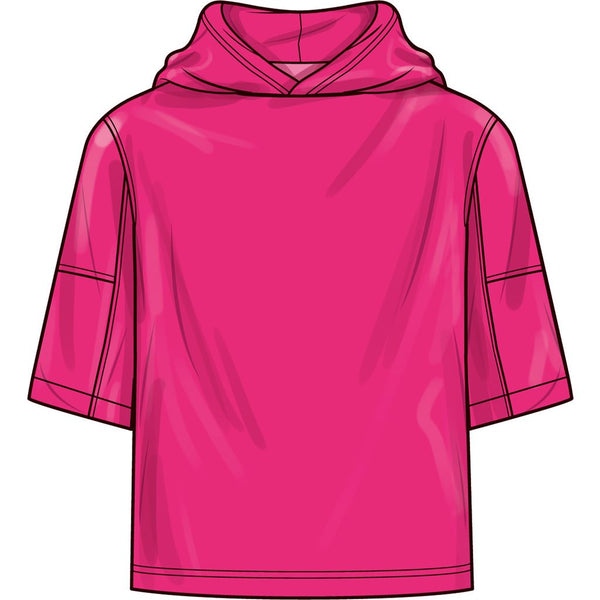 Simplicity Sewing Pattern S3012 Unisex Hoodies 3012 - Patterns and Plains