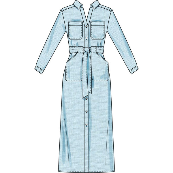 Simplicity Sewing Pattern S3065 Misses' and Women's Dresses with Tie ...