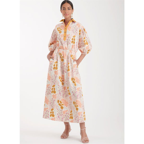 Simplicity Sewing Pattern S9888 Misses' Dresses 9888 - Patterns and Plains