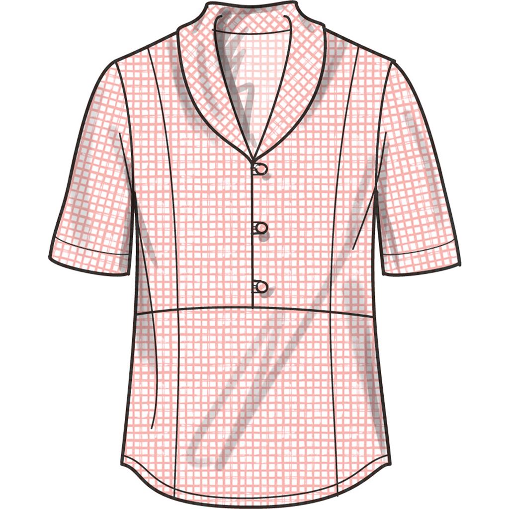 Simplicity Sewing Pattern S9889 Misses' Tops 9889 - Patterns and Plains