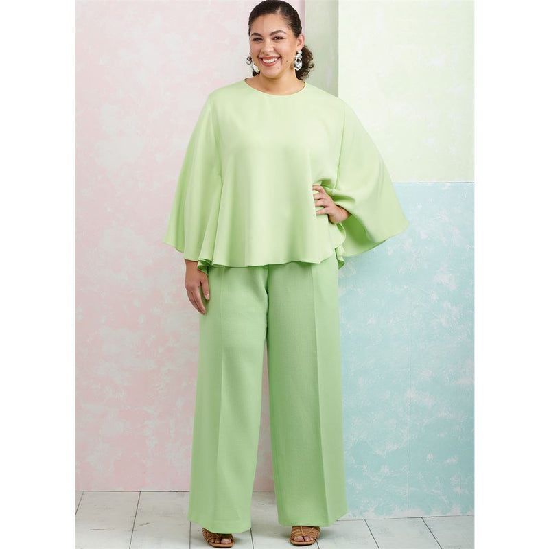 Simplicity Sewing Pattern S9926 Misses' and Women's Tops and Pants 9926 ...