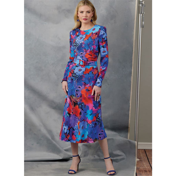 Vogue Pattern V2043 Misses' Dresses and Belt 2043 - Patterns and Plains
