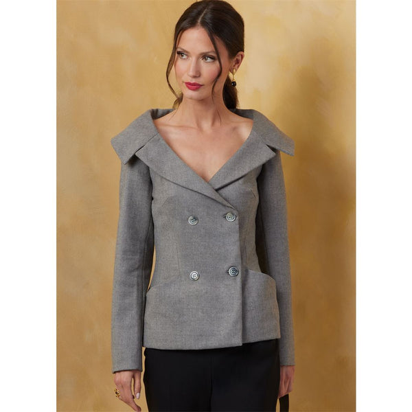 Vogue Pattern V2073 Misses' Jacket with Sleeve Variations 2073 ...