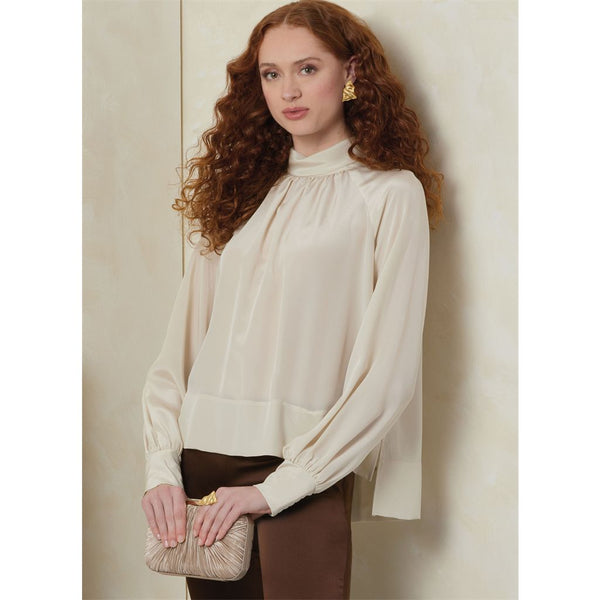 Vogue Pattern V2090 Misses' Top with Sleeve Variations 2090 - Patterns ...