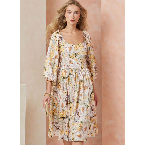 Vogue Pattern V2109 Misses' Gown in Two Lengths 2109 - Patterns and Plains