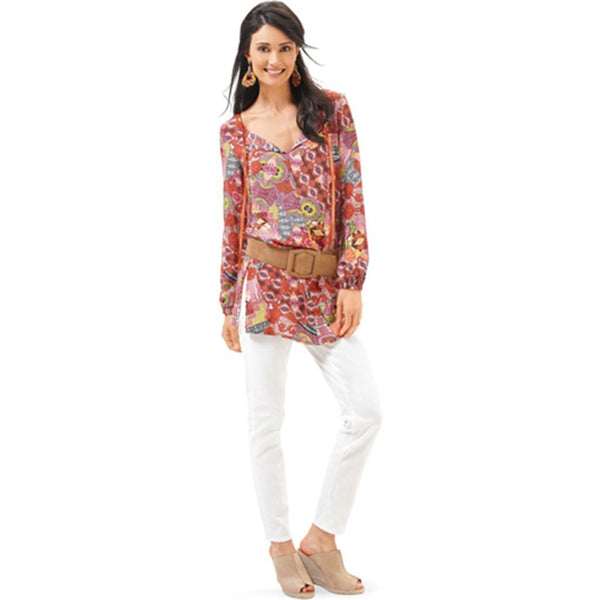Burda B6683 Women's Tunic Sewing Pattern 6683 - Patterns and Plains