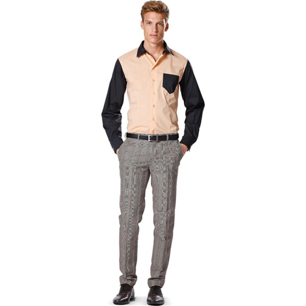 Burda B6931 Burda Style Menswear Sewing Pattern 6931 - Patterns and Plains