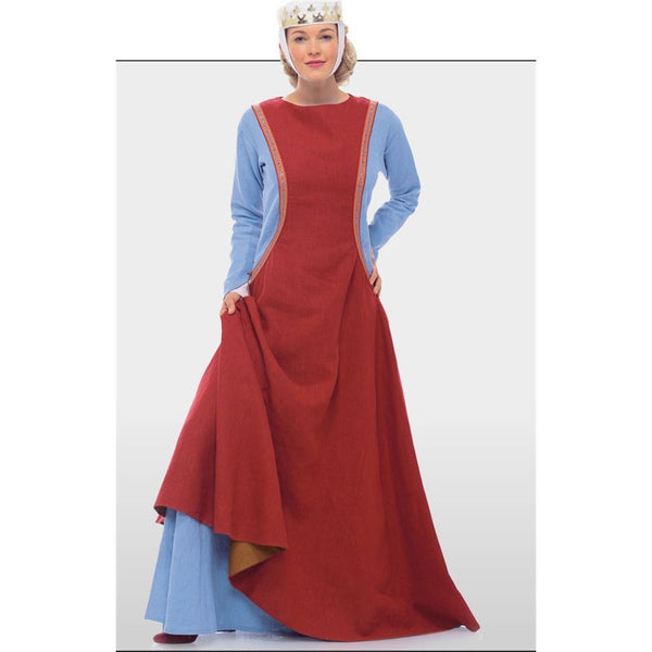 Burda B7977 History Dress Sewing Pattern 7977 - Patterns and Plains