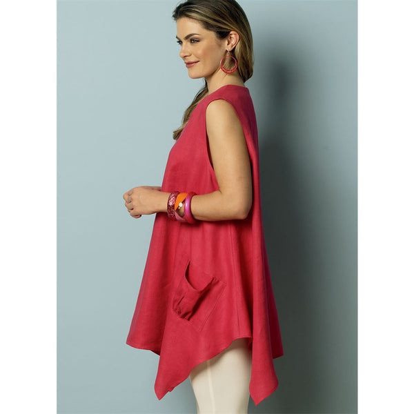 Butterick Pattern B6056 Misses' Top 6056 - Patterns and Plains