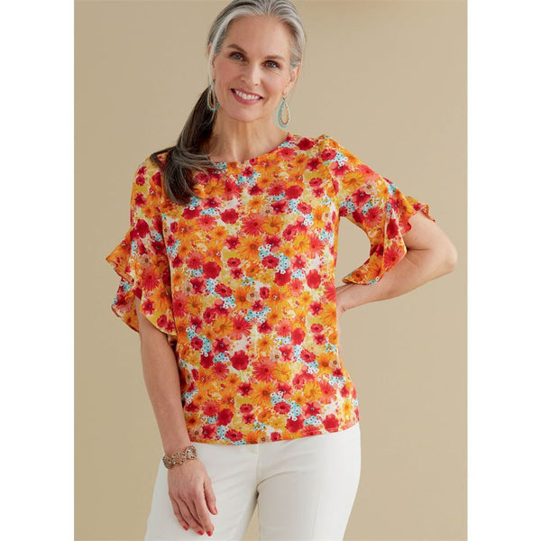 Butterick Pattern B6687 Misses' Top 6687 - Patterns and Plains