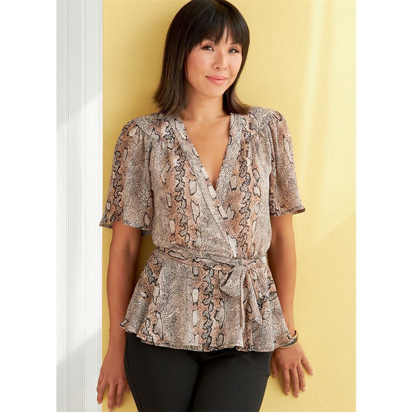 Butterick Pattern B6828 Misses' Tops 6828 - Patterns and Plains