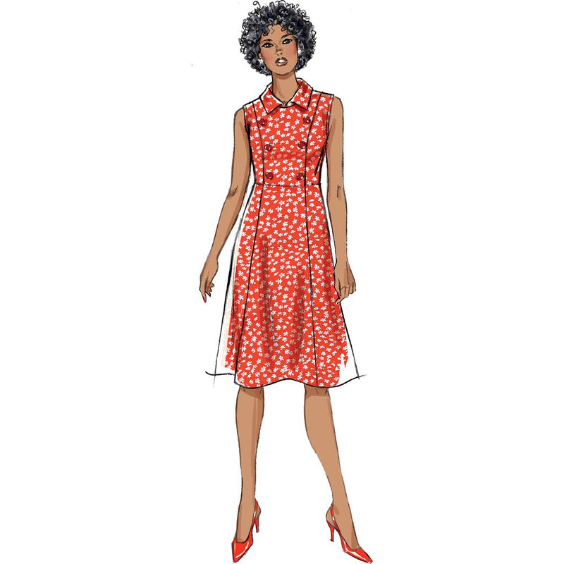 Butterick Pattern B6871 Misses' Dress 6871 - Patterns and Plains