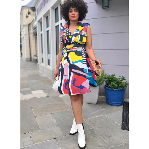 Know Me Pattern ME2020 Misses' and Women's Wrap Dress With Belt by ...