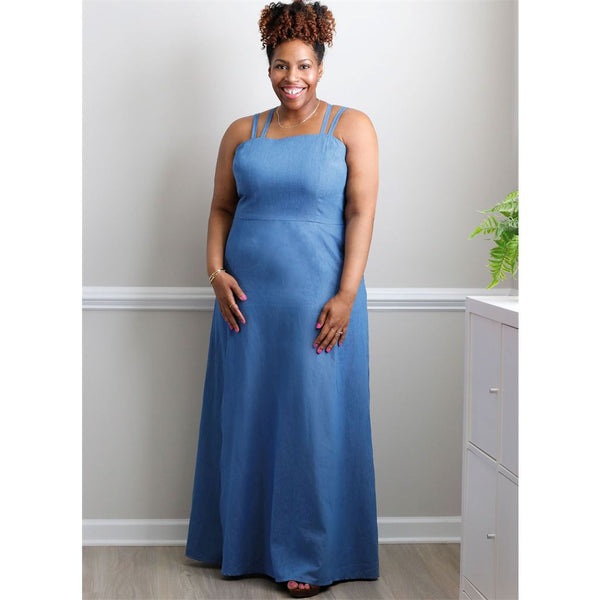 Know Me Pattern ME2040 Misses' and Women's Dress in Two Lengths 2040 ...