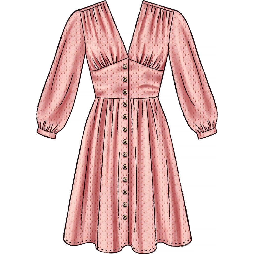 McCall's Pattern M7974 Misses' Dresses 7974 - Patterns and Plains