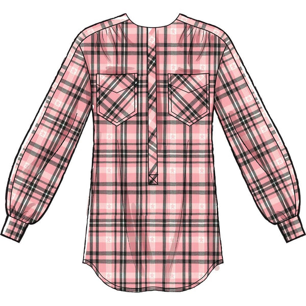McCall's Pattern M8002 Misses' Blouses 8002 - Patterns and Plains