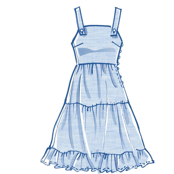 McCall's Pattern M8193 Misses' Dresses 8193 - Patterns and Plains