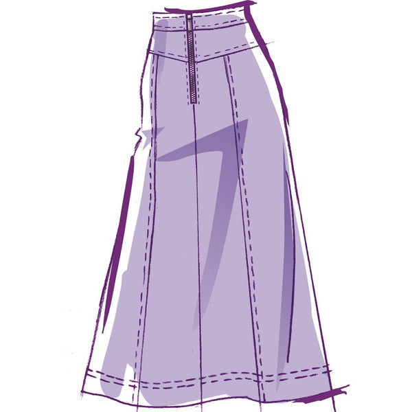 McCall's Pattern M8389 Misses' Skirts 8389 - Patterns and Plains