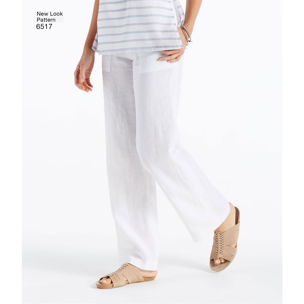 New Look Pattern 6517 Women's Dress, Tunic, Top, Pants, and Scarf ...