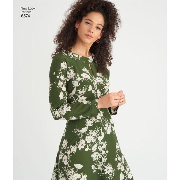 New Look Pattern 6574 Misses' Dresses - Patterns and Plains