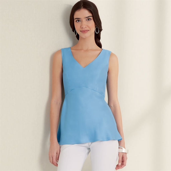 New Look Sewing Pattern N6673 Misses' Tops 6673 - Patterns and Plains