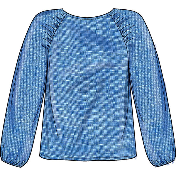 New Look Sewing Pattern N6708 Misses' Tops 6708 - Patterns and Plains