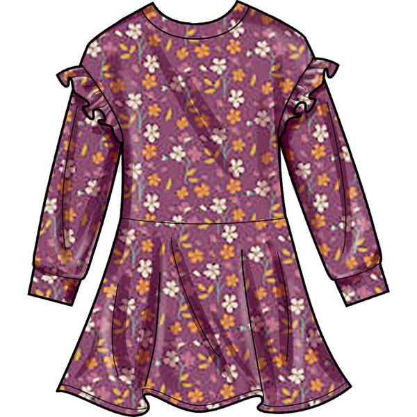 New Look Sewing Pattern N6715 Children's Top, Pants, Dress and Hat 6715 ...