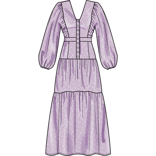 New Look Sewing Pattern N6718 Misses' Dress 6718 - Patterns and Plains