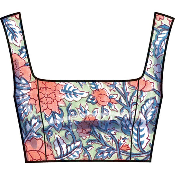 New Look Sewing Pattern N6722 Misses' Bra Tops and Wrap Skirt 6722 ...