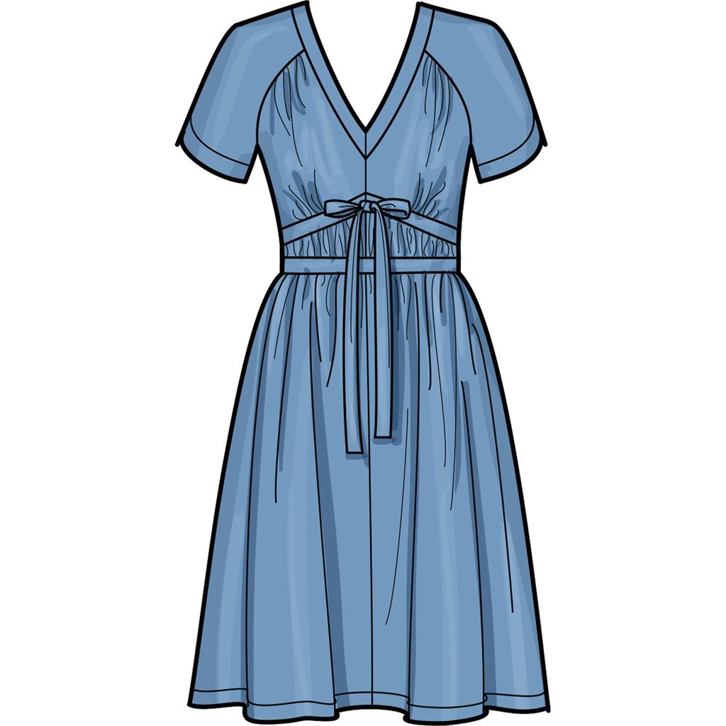 New Look Sewing Pattern N6728 Misses' Dress in Two Lengths 6728 ...