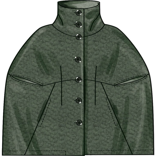 New Look Sewing Pattern N6768 Misses' Cape 6768 - Patterns and Plains