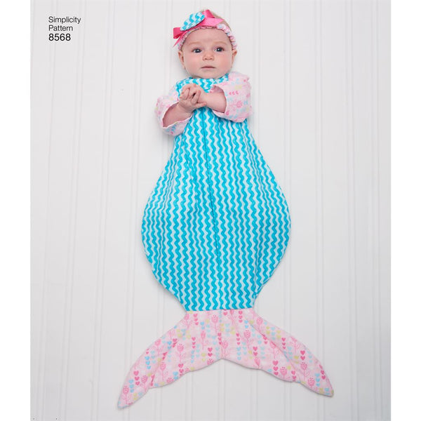 Simplicity Pattern 8568 Baby Accessories - Patterns and Plains