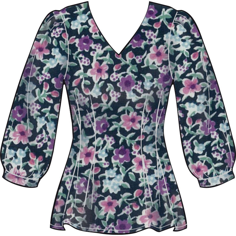 Simplicity Sewing Pattern S8921 Misses' Tops 8921 - Patterns and Plains