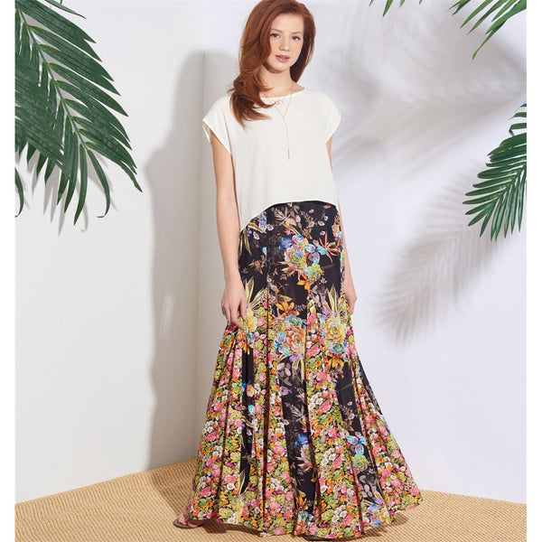 Simplicity Sewing Pattern S8923 Misses' Pull-On Skirts 8923 - Patterns ...