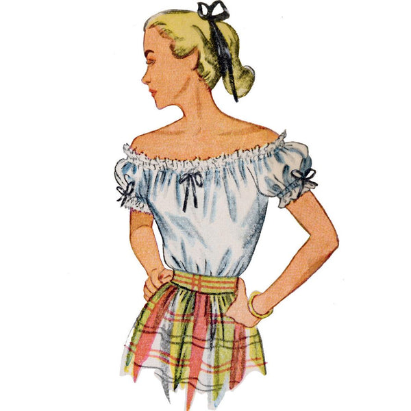 Simplicity Sewing Pattern S9538 Misses' Blouses 9538 - Patterns and Plains