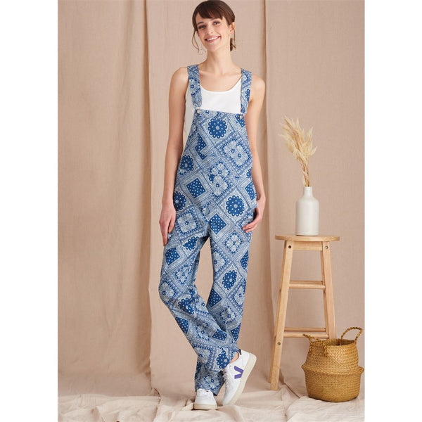 Simplicity Sewing Pattern S9590 Misses' Overalls 9590 - Patterns and Plains