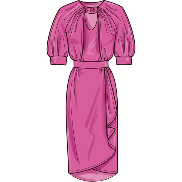 Simplicity Sewing Pattern S9677 Misses' Dresses with Sleeve and Length ...