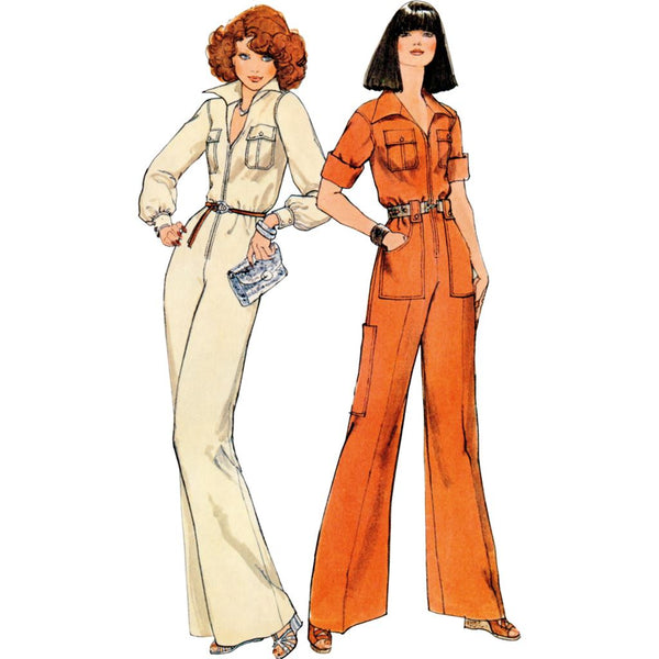Simplicity Sewing Pattern S9700 Misses' Vintage Jumpsuit 9700 ...