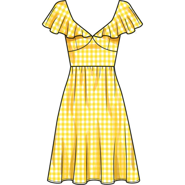 Simplicity Sewing Pattern S9703 Misses' Dresses 9703 - Patterns and Plains