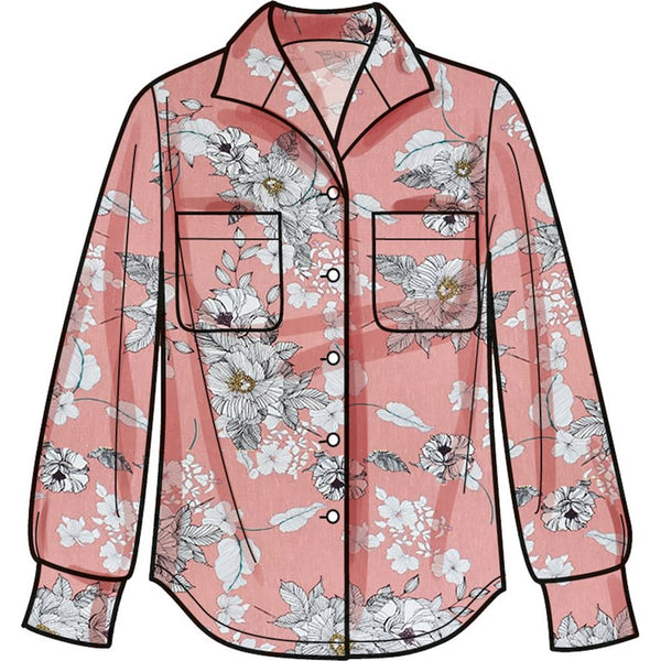 Simplicity Sewing Pattern S9715 Misses' Shirt, Pants and Shorts 9715 ...