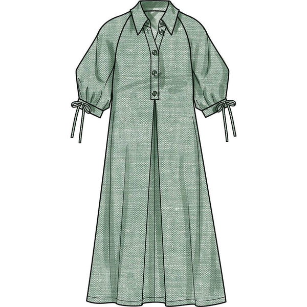 Simplicity Sewing Pattern S9744 Misses' Dresses 9744 - Patterns and Plains