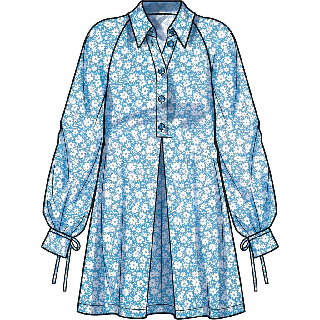 Simplicity Sewing Pattern S9744 Misses' Dresses 9744 - Patterns and Plains