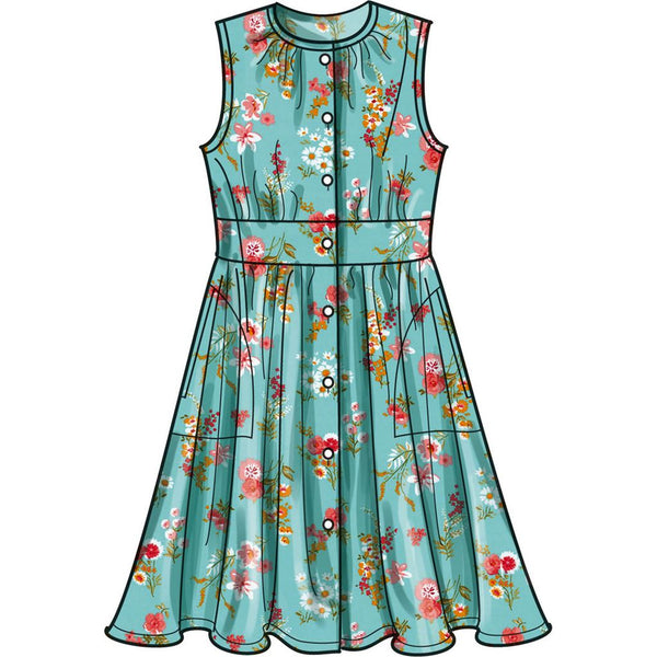 Simplicity Sewing Pattern S9761 Children's and Girls' Dress, Top and ...