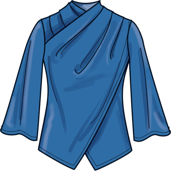 Simplicity Sewing Pattern S9783 Misses' Tops 9783 - Patterns and Plains